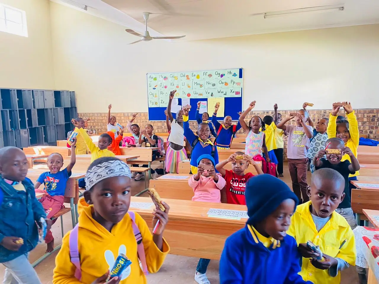 Raising little learners at the Local Mpisi Primary School - Izindlovu Fund